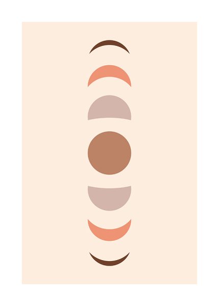 Mjesečeve mijene/faze - PLAKATI.COM.HR